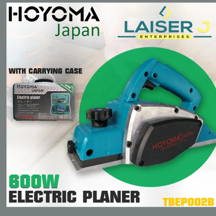 Hoyoma Japan Electric Planer 600W with Carrying Case TBEP-002B •Laiser ...