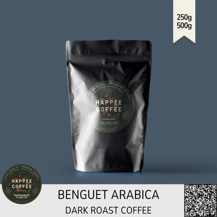 Arabica Benguet | Benguet Coffee | 100% Pure | Dark Roast Coffee | 250g ...