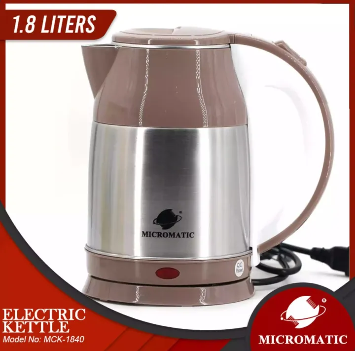 Micromatic 1.8Liters Electric Kettle MCK-1840 | Lazada PH