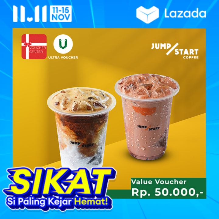 Voucher Digital JumpStart Rp. 50,000 - Voucher Value | Lazada Indonesia