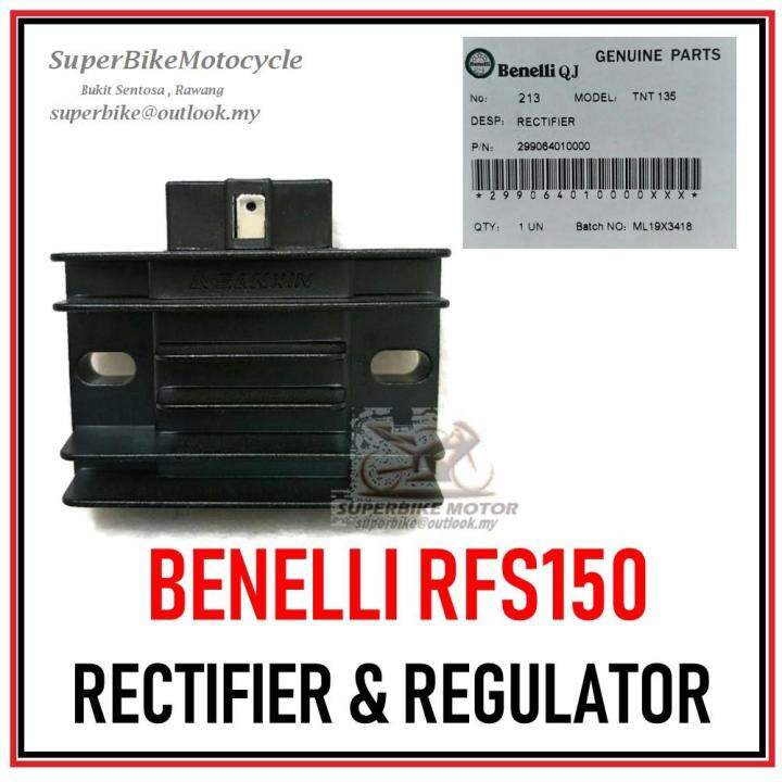 BENELLI RFS150 - 100% Original BENNELLI Rectifier & Regulator ...