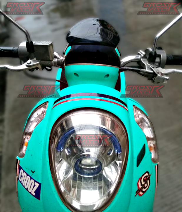 Visor/Windshield Honda Scoopy F1 Visor Honda Scoopy F1 | Lazada Indonesia