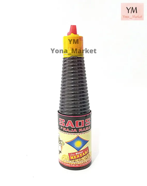 Saos raja rasa cap sinar mentari | saos kecap | kecap saos minyak wijen ...