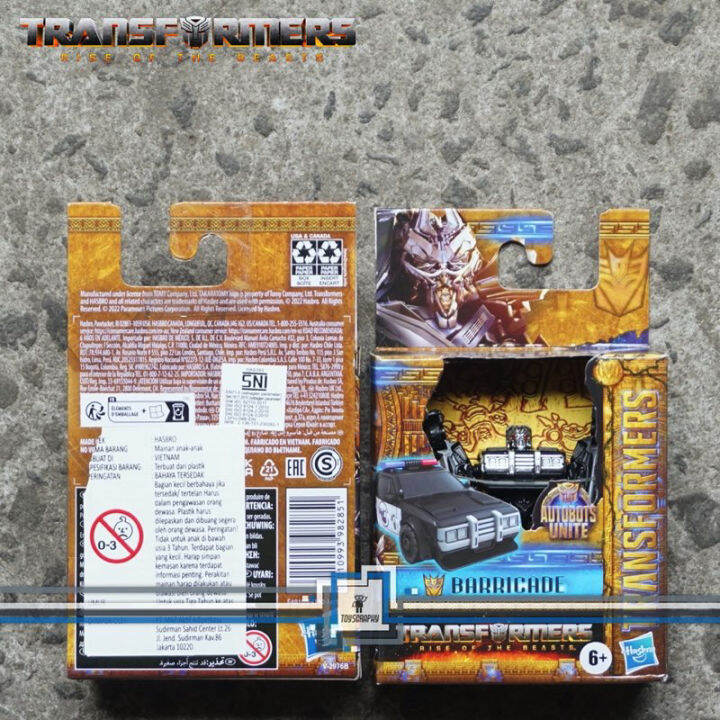 Transformers Rise Of The Beasts Autobots Unite BARRICADE Speed Series ...