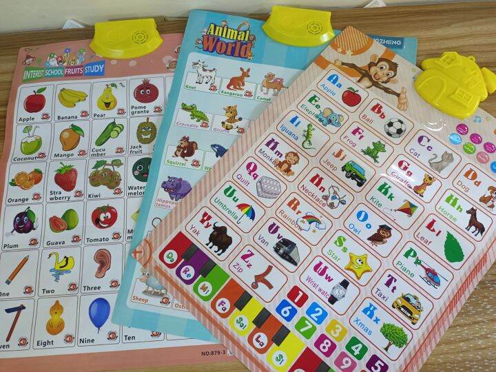 Smart Learning Sound Wall Chart for kids Learning chart Poster ...