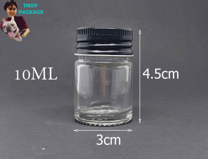 ขวด 10 มล.(50ใบ) ขวดแก้ว 10ml ฝาโลหะ ร้านTnoy Package บรรจุภัณฑ์ (ส่งสินค้าทุกวัน จ-อ-พ-พฤ-ศ-ส ...