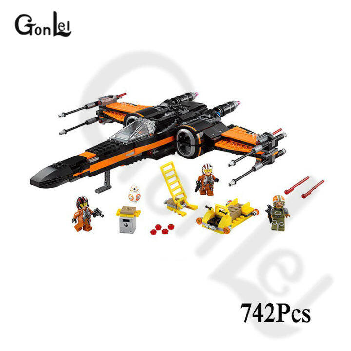 ใหม่05040 Star Space Wars X Wing Fighter STARWARS Building Blocks ชุด ...