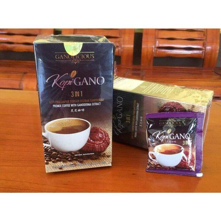 GANO EXCEL Ganocafe Classic Coffee with Ganoderma Lucidum Extract ...