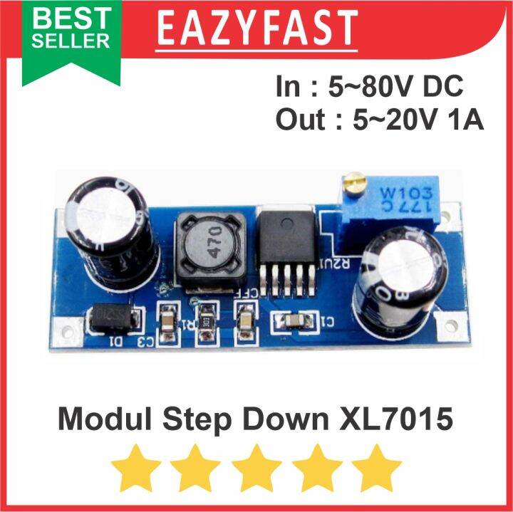 XL7015 Adjustable Step Down DC Regulator Buck Converter Power Module ...