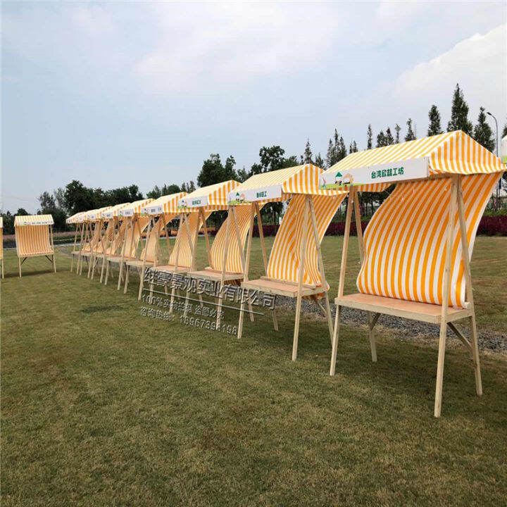 Night market stall table leisure anticorrosive wood mobile market stall ...