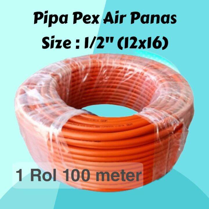 Pipa Pex Pinstar / Selang Pex Air Panas 1/2" (1216) Per Rol 100 meter ...