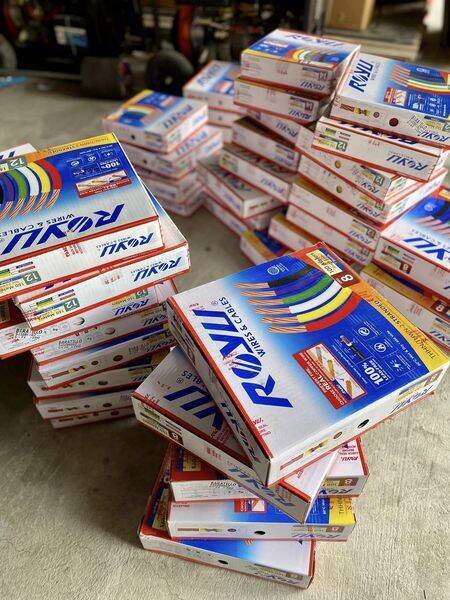 Royu THHN/THWN Stranded Wire #14 #12 #10 #8 150 METERS 100% Pure Copper ...