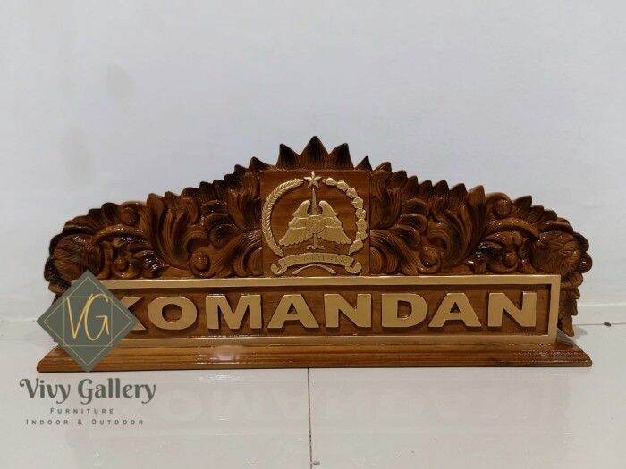PAPAN NAMA / PAPAN NAMA MEJA / KAYU UKIR / LOGGO CUSTOM | Lazada Indonesia