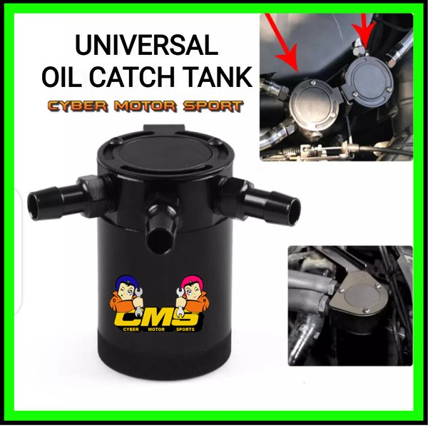 Oil Catch Tank universal. recervoir engine . penampung uap oli mesin ...