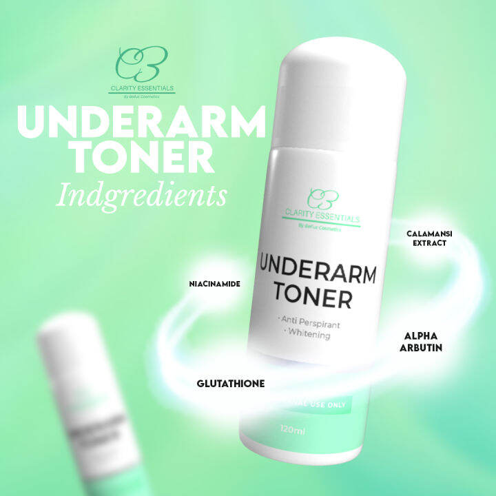 Underarm Whitening Toner - Big | 120ml | Deo Toner | Clarity Essentials ...