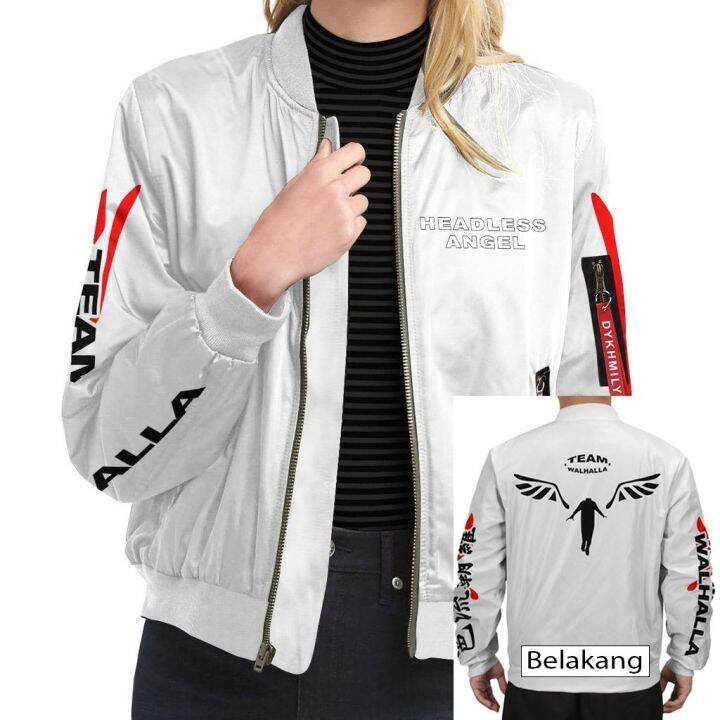 Bomber Valhalla - Jaket Bomber Tokyo Revengers Valhalla Mike Manji ...