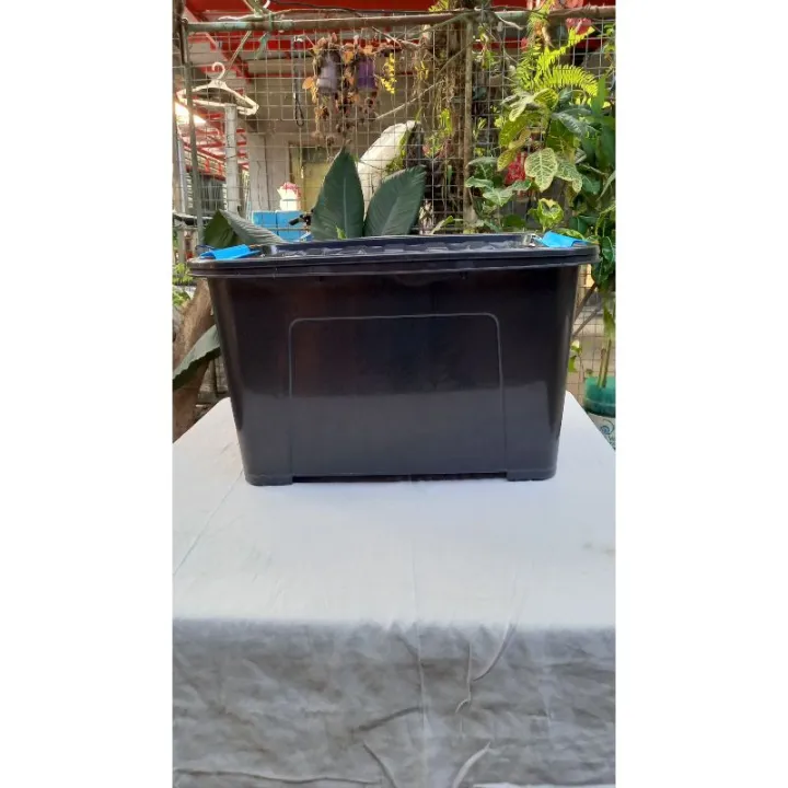 storage box UNIBOX 100 LITERS BLACK (other logistic courier Metro ...