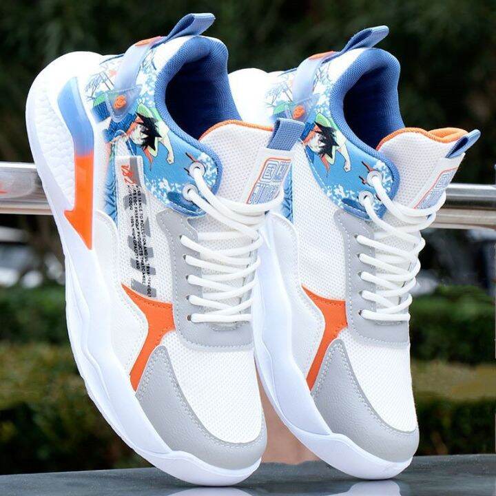 Kasut Bola Keranjang Musim Luruh dan Musim Sejuk, Boleh Bernafas Jaring ...