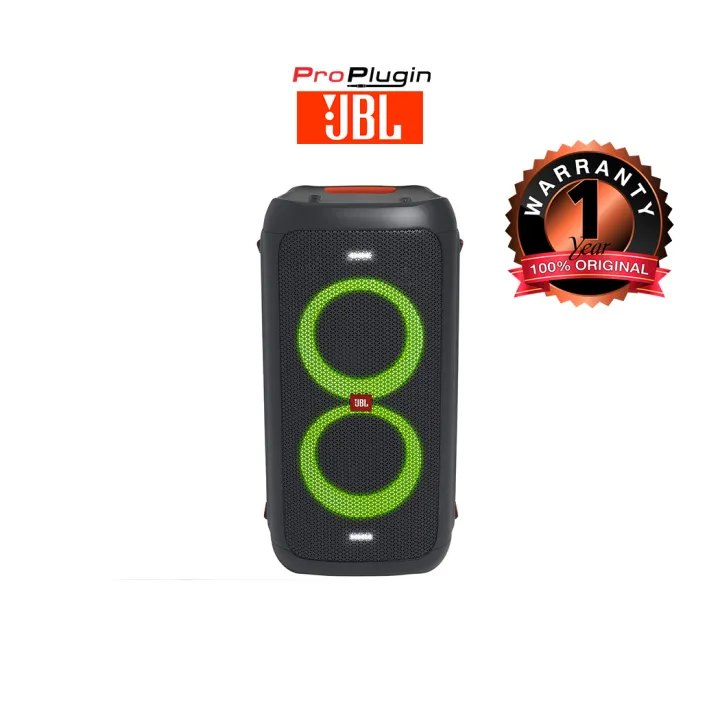 JBL PARTY BOX 100 ลำโพงปาร์ตี้แบบพกพาพร้อมไฟเอฟเฟค (ProPlugin) | Lazada.co.th