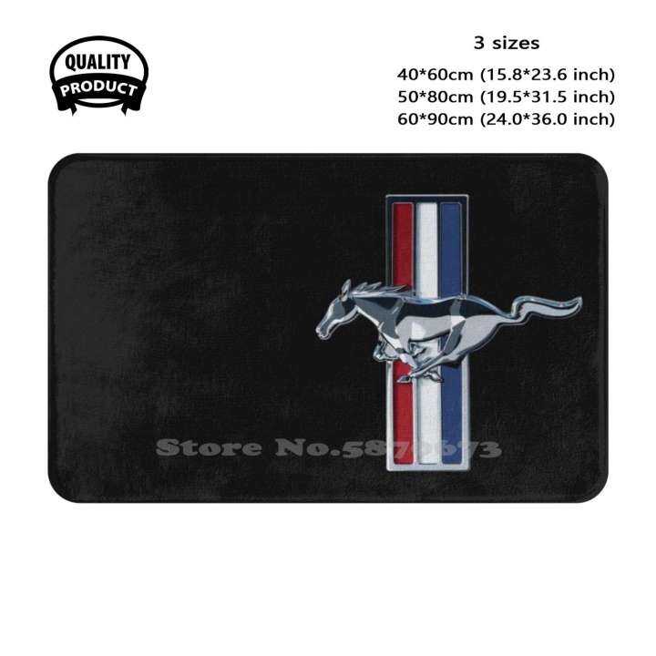 Ford Mustang 3 Sizes Home Rug Room Carpet American Muscle Muscle Car ...