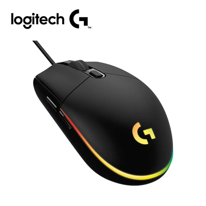 G102เมาส์สำหรับเล่นเกมส์ดั้งเดิมที่มีการซิงค์แสงพร้อมแสง RGB ที่ปรับแต่งได้,6ปุ่มตั้งโปรแกรมได้ ...