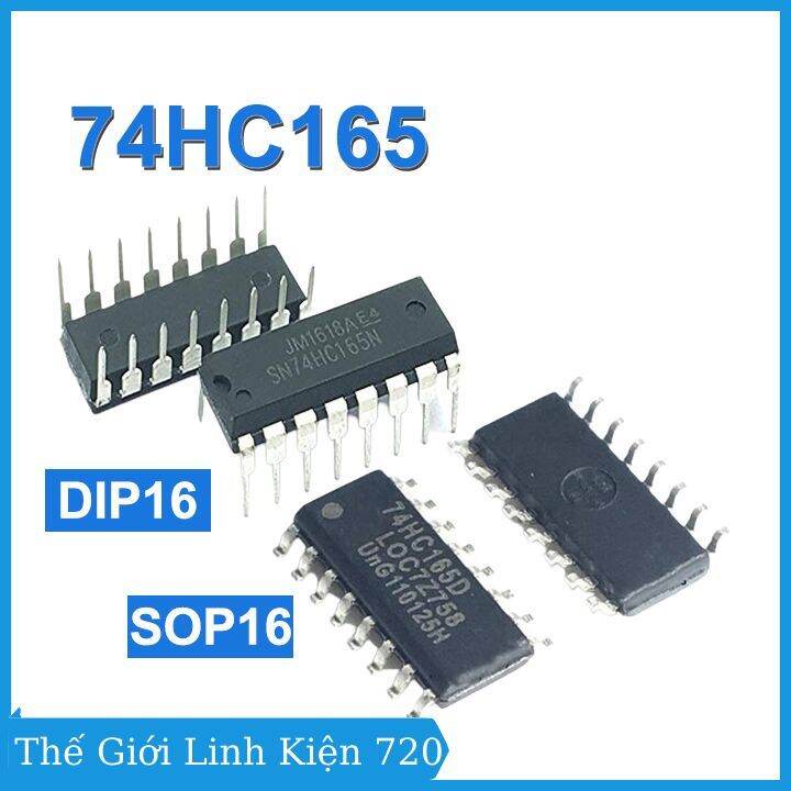 IC 74HC165 chân cắm DIP16 / chân dán SOP16 | Lazada.vn