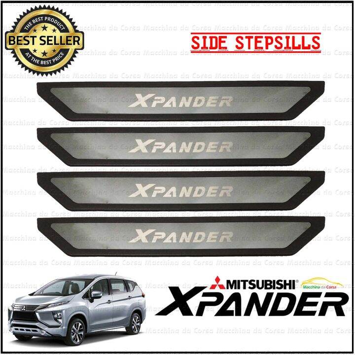 Mitsubishi Xpander 2018-2019 Door Step Sill / Scuff Plate | Lazada PH