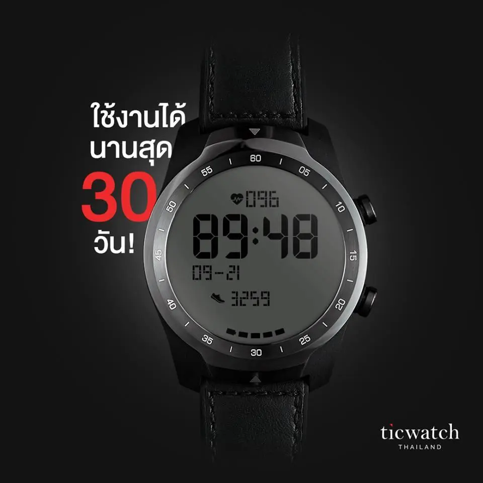 Ticwatch PRO นาฬิกา Smartwatch GPS Built-in รองรับภาษาไทย มีหน้าปัดให้ ...