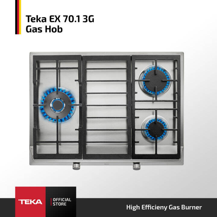 Teka EX 70.1 3G - 70cm Gas Hob | Lazada Singapore