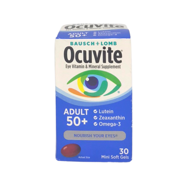 Bausch Lomb Ocuvite Eye Vitamin And Mineral Supplement For Adult 50