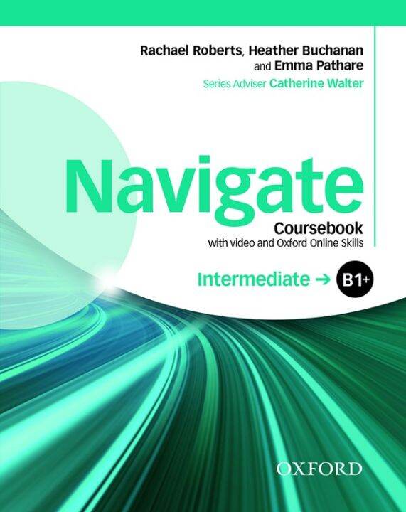 Bundanjai (หนังสือ) Navigate Intermediate B1 Coursebook and Oxford Online Skills Program DVD (P ...