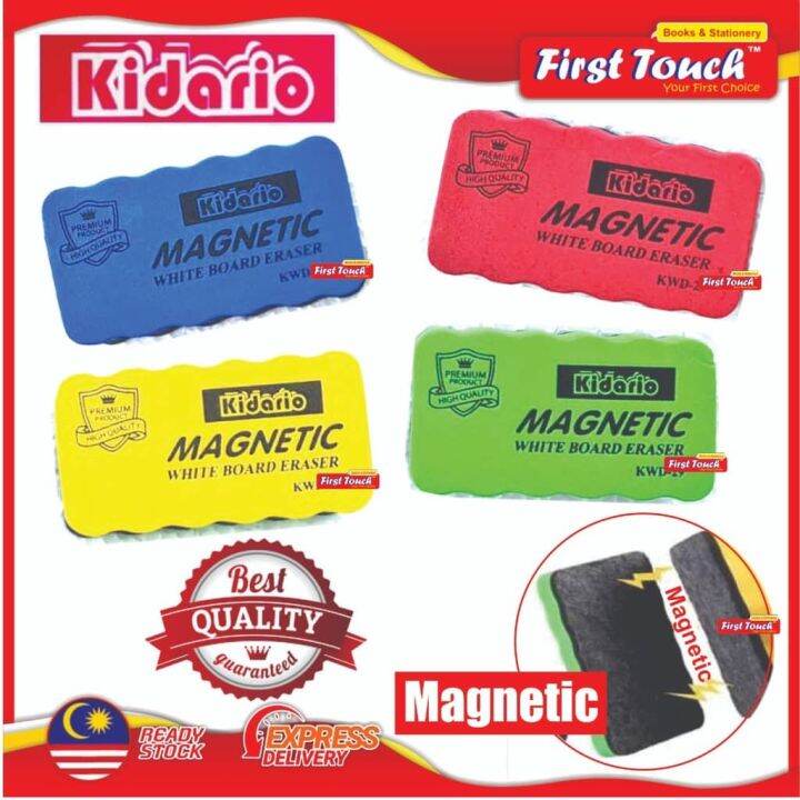 Kidario Whiteboard Duster / Whiteboard Eraser Magnetic KWD-29 | Lazada