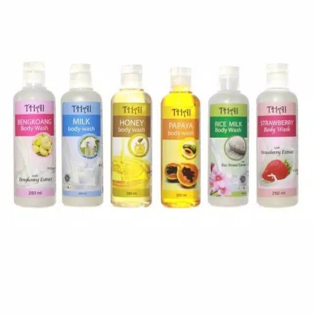 THAI BODY WASH 250ML + THAI HAND & BODY LOTION 250ML | Lazada Indonesia