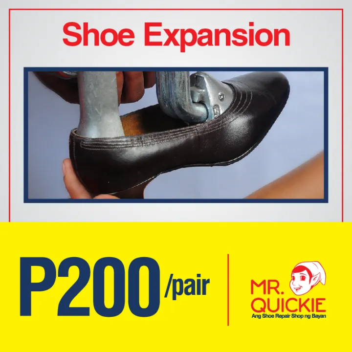 Shoe Expansion Service | Lazada PH
