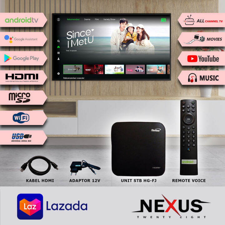 STB ROOT HG680-FJ Android TV | Lazada Indonesia