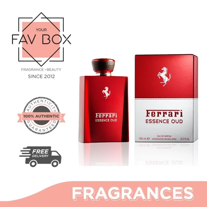 YOUR FAV BOX Ferrari Essence Oud 100Ml Ph | Lazada PH