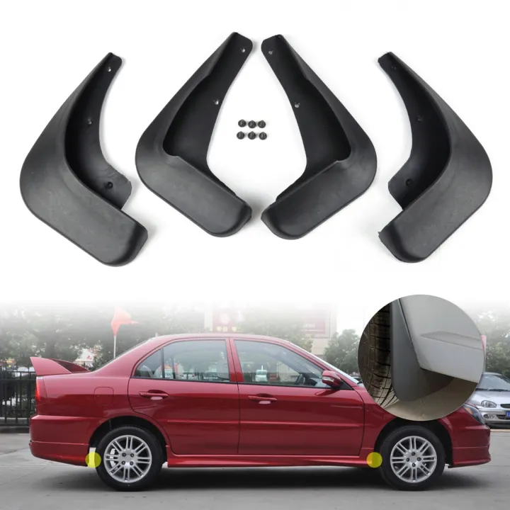 DWCX 4pcs Mud Flaps Splash Guards Mudguard Mudflaps Fenders For ...