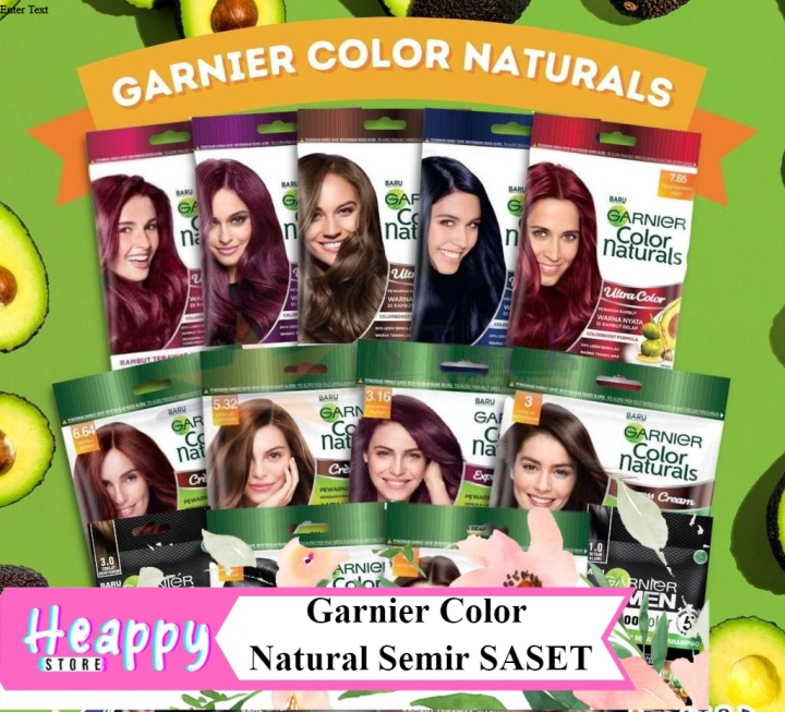Garnier Color Natural Semir SASET/SACHET | Lazada Indonesia