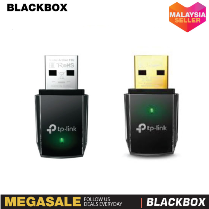 TP-LINK Archer T3U AC1300 / T2U AC600 High Gain Dual Band Wifi Wireless ...