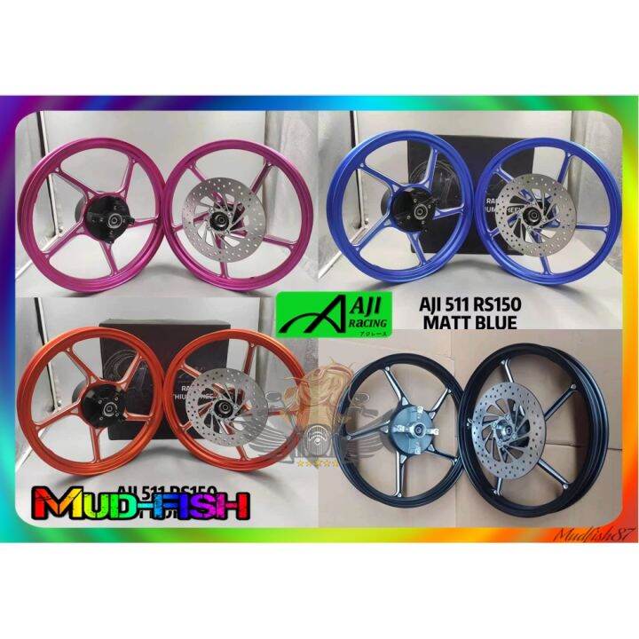 AJI RACING HONDA RS150R 511 CNC SPORT RIM RS150 | Lazada