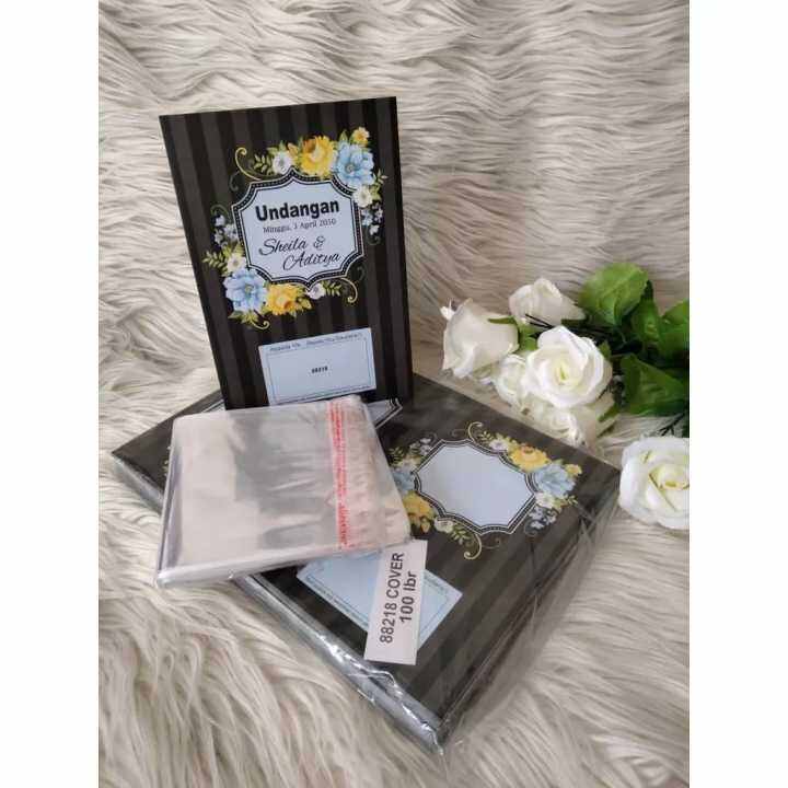 (ISI 50PSC) Cetak undangan pernikahan erba 88218 (GRATIS..!!!! Plastik ...