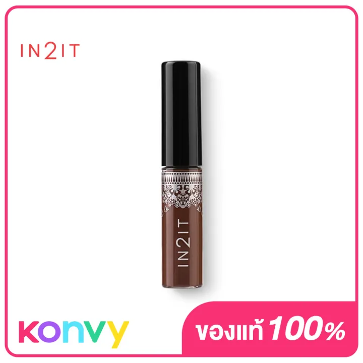 In2it Natural Brow Waterproof Eyebrow Mascara #NBM01 Deep Brown ...