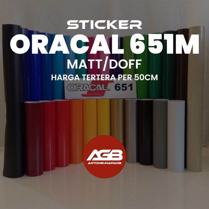 Terbaru Sticker ORACAL 651M MATTE DOFF GERMANY | Lazada Indonesia