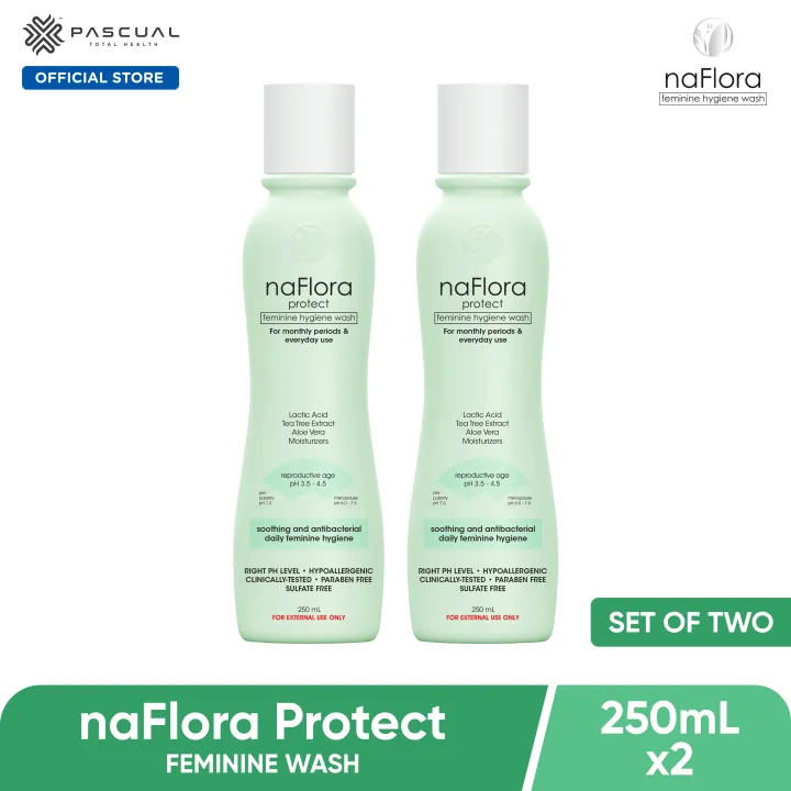 Set of 2 - naFlora Protect Feminine Hygiene Wash 250ml | Lazada PH