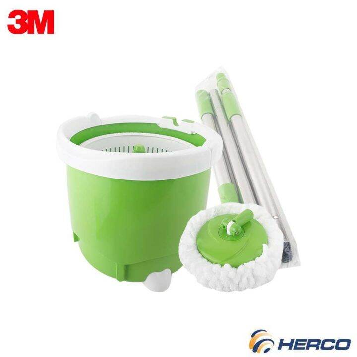⊙☃ 3M Scotch Brite Single Bucket Mop Set | Lazada PH