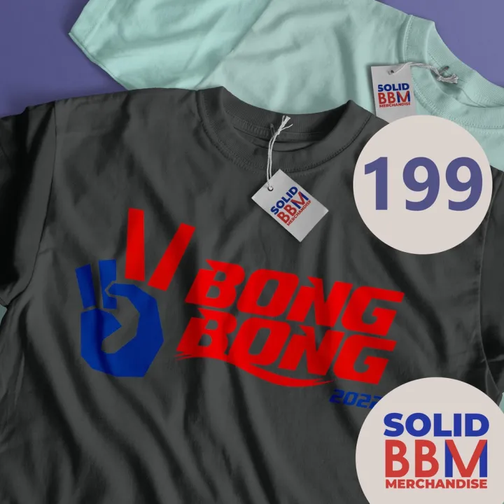 BBM Peace sign 2022 Cotton shirt | Lazada PH