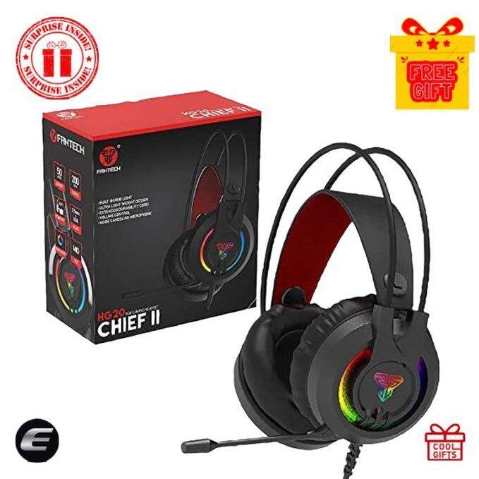 Fantech Chief II HG20 RGB Headset with Microphone Gaming Headphones | Lazada PH