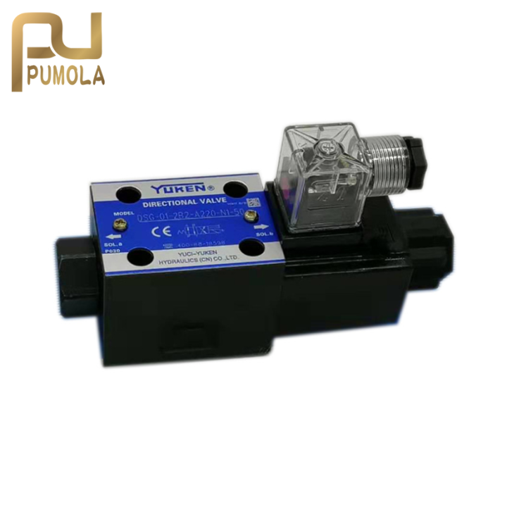 YUKEN DSG-01 2B2 2B3 D24 D12 A110 A220 A200 Series Hydraulic Solenoid Control Operated ...