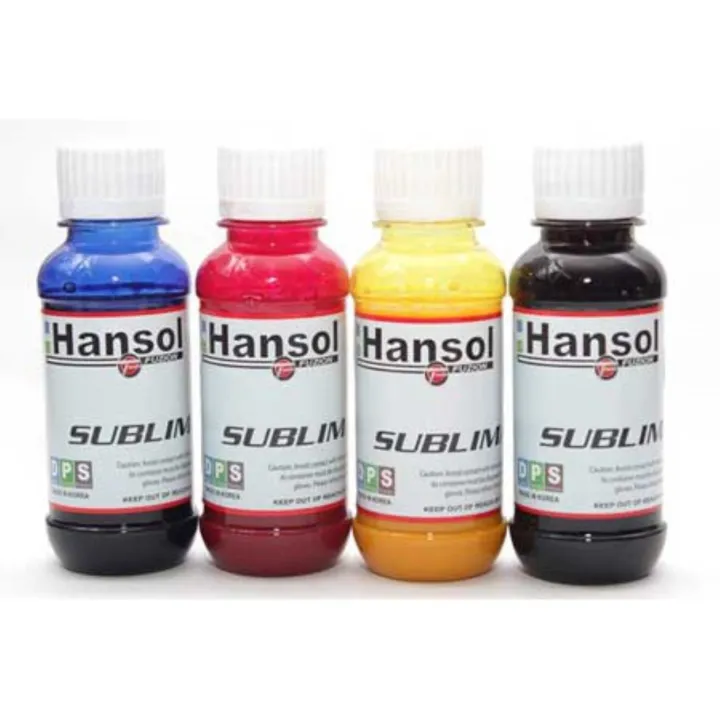 Hansol Sublimation Ink 100ml CMYK | Lazada PH