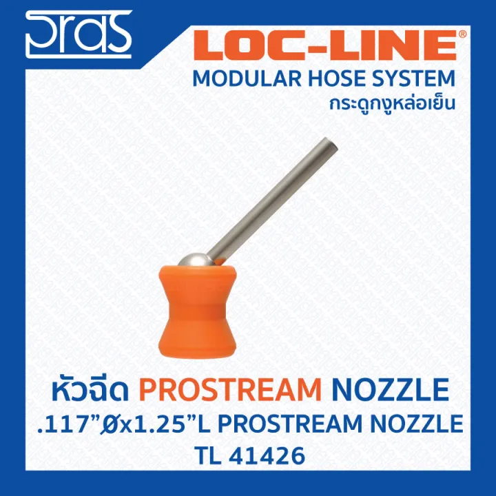 LOCLINE ล็อคไลน์ ระบบท่อกระดูกงู หัวฉีด Prostream .117"x1.25"L ...